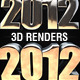 2012 New Year 3d Renders, Graphics | GraphicRiver