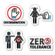 Stop Discrimination Set, Vectors | GraphicRiver