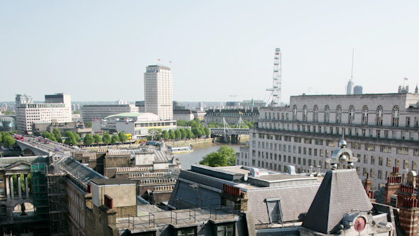 London View Skyline England 1, Stock Footage | VideoHive