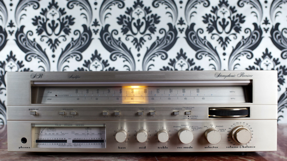 Vintage Radio Dial Retro Wallpaper 1, Stock Footage | VideoHive