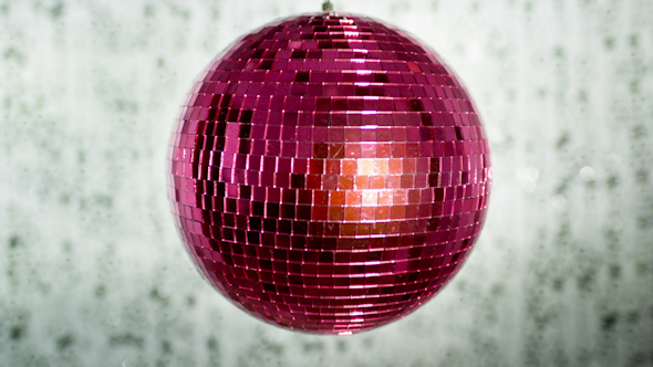 Pink Discoball 32, Stock Footage | VideoHive
