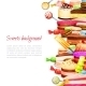 Sweet Food Background, Vectors | GraphicRiver