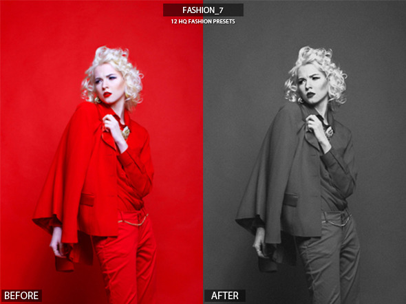 12 HQ Fashion Presets, Add-ons | GraphicRiver