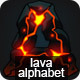 Lava Handdraw Alphabet, Vectors | GraphicRiver
