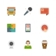 Flat Design Icons, Vectors | GraphicRiver