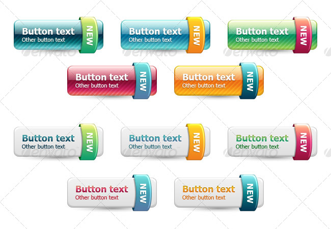 Bright Web Elements, Web Elements | GraphicRiver