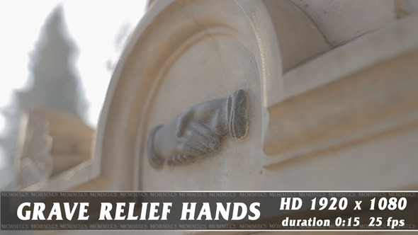 Grave Relief - Hands, Stock Footage | VideoHive