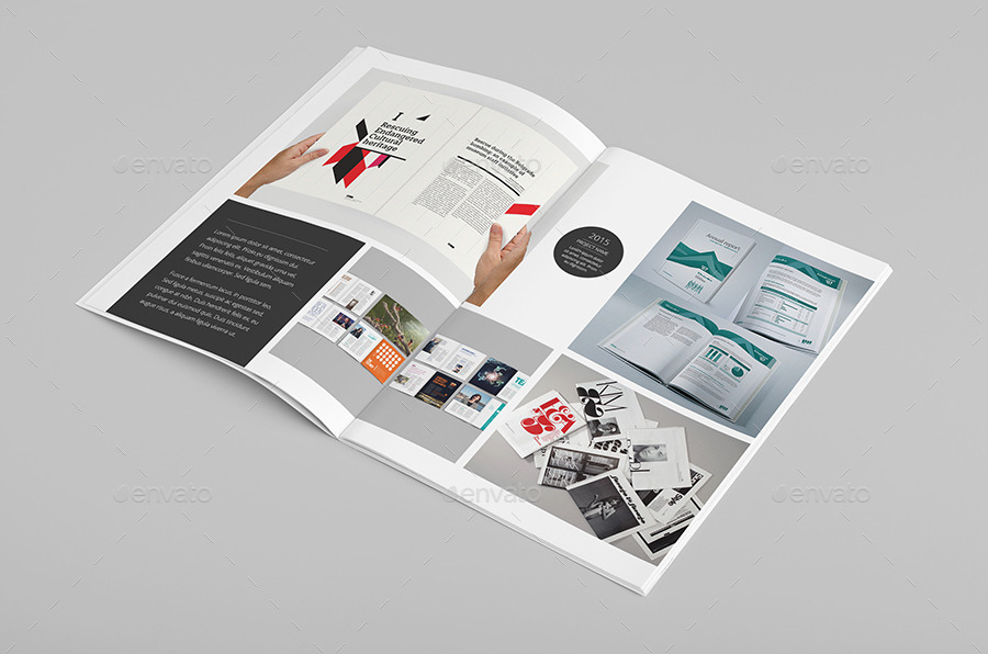 Multipurpose A5 Portfolio, Print Templates | GraphicRiver