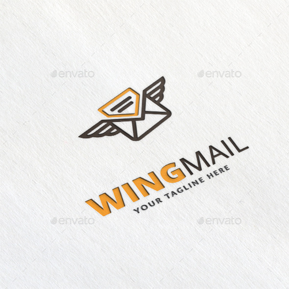 Wind Mail Logo Template, Logo Templates | GraphicRiver