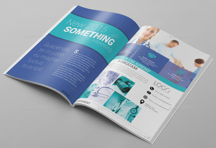 80 Pages Photoshop Magazine, Print Templates | GraphicRiver