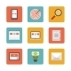 Flat Design Icons, Vectors | GraphicRiver