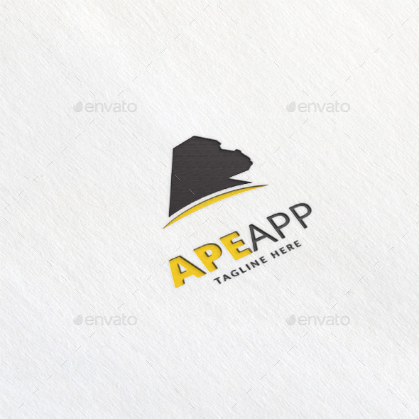 Ape App Logo Template, Logo Templates | GraphicRiver