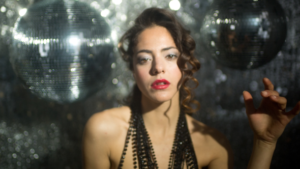 Sexy Disco Woman 1, Stock Footage | VideoHive