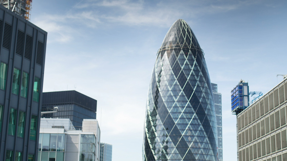 London England Financial Center Business 9, Stock Footage | VideoHive