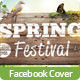 Spring Festival Facebook Cover, Web Elements | GraphicRiver