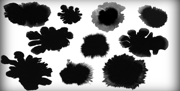 Ink Blot / Splat Series of 10 High Quality videos, Stock Footage ...
