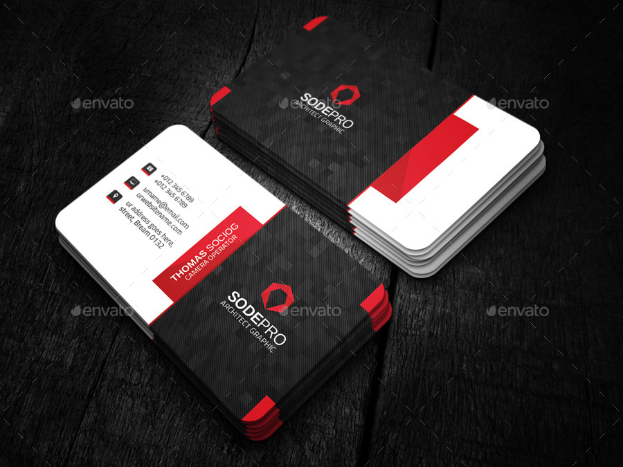 System Business Card, Print Templates | GraphicRiver