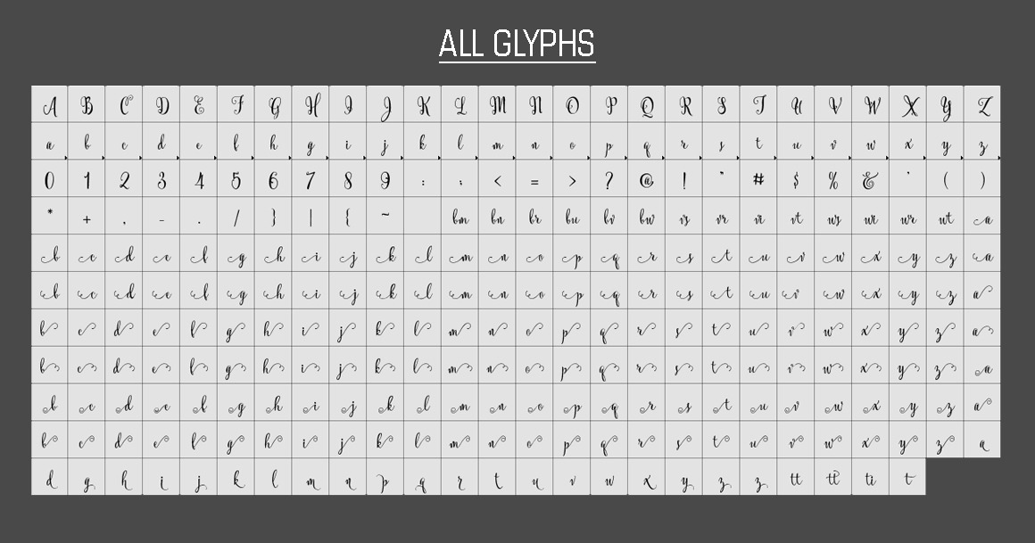 Castrina Typescript, Fonts | GraphicRiver