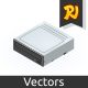 Isometric Disc Drive, Vectors | GraphicRiver