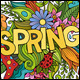 Spring Doodles Illustrations, Vectors | GraphicRiver