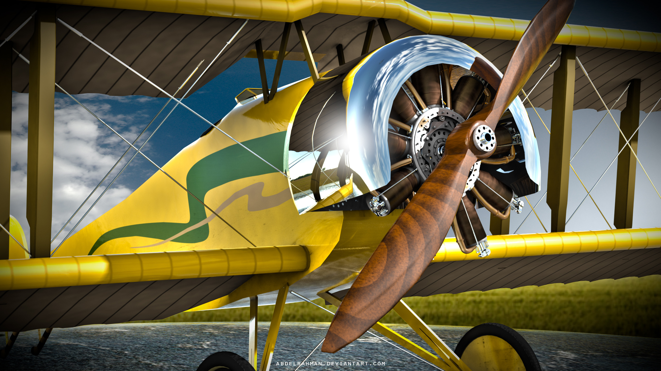 Fokker DII Single Seat Aircraft 3D Model by Abdelrahman_El-masry | 3DOcean