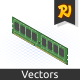 Isometric RAM, Vectors | GraphicRiver