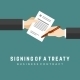 Hands Holding Contract, Vectors | GraphicRiver