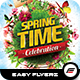 Spring Celebration Flyer Template, Print Templates | GraphicRiver
