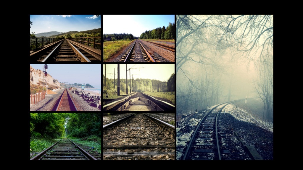 Photo Slideshow Gallery Powerpoint Template, Presentation Templates