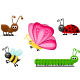 Simple Cartoon Insects, Vectors | GraphicRiver