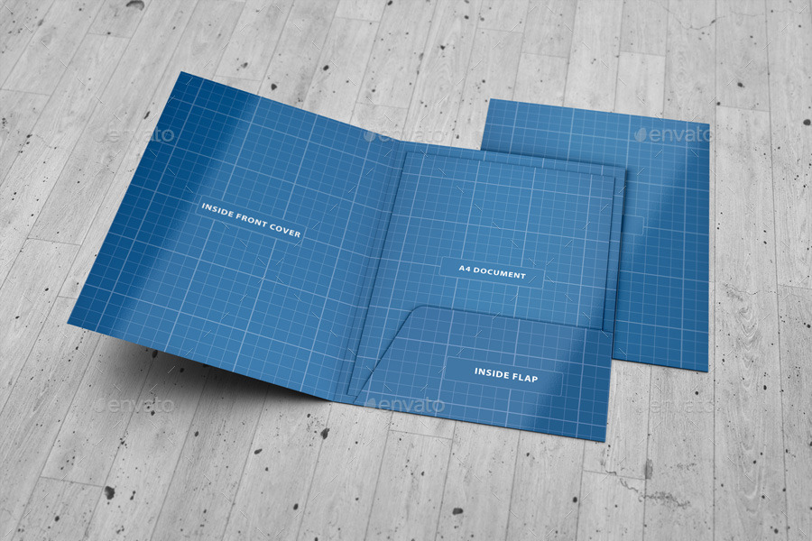 File Folder Mockup, Graphics | GraphicRiver