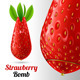 Strawberry Bomb, Vectors | GraphicRiver