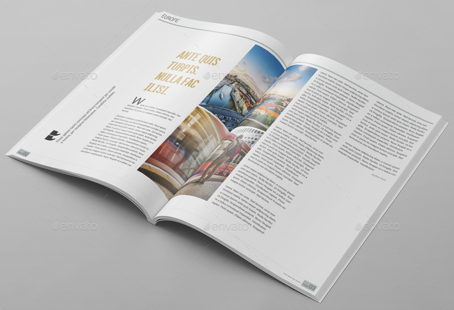 20 Pages Magazine Template, Print Templates | GraphicRiver