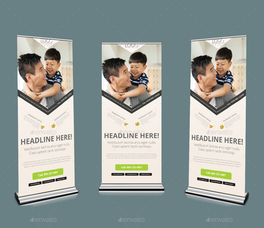 Multipurpose Roll-Up Banner, Print Templates | GraphicRiver