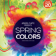 Spring Colors Flyer Template, Print Templates | GraphicRiver