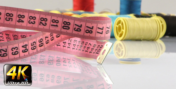 Fabric Rolls and Measurement, Stock Footage | VideoHive