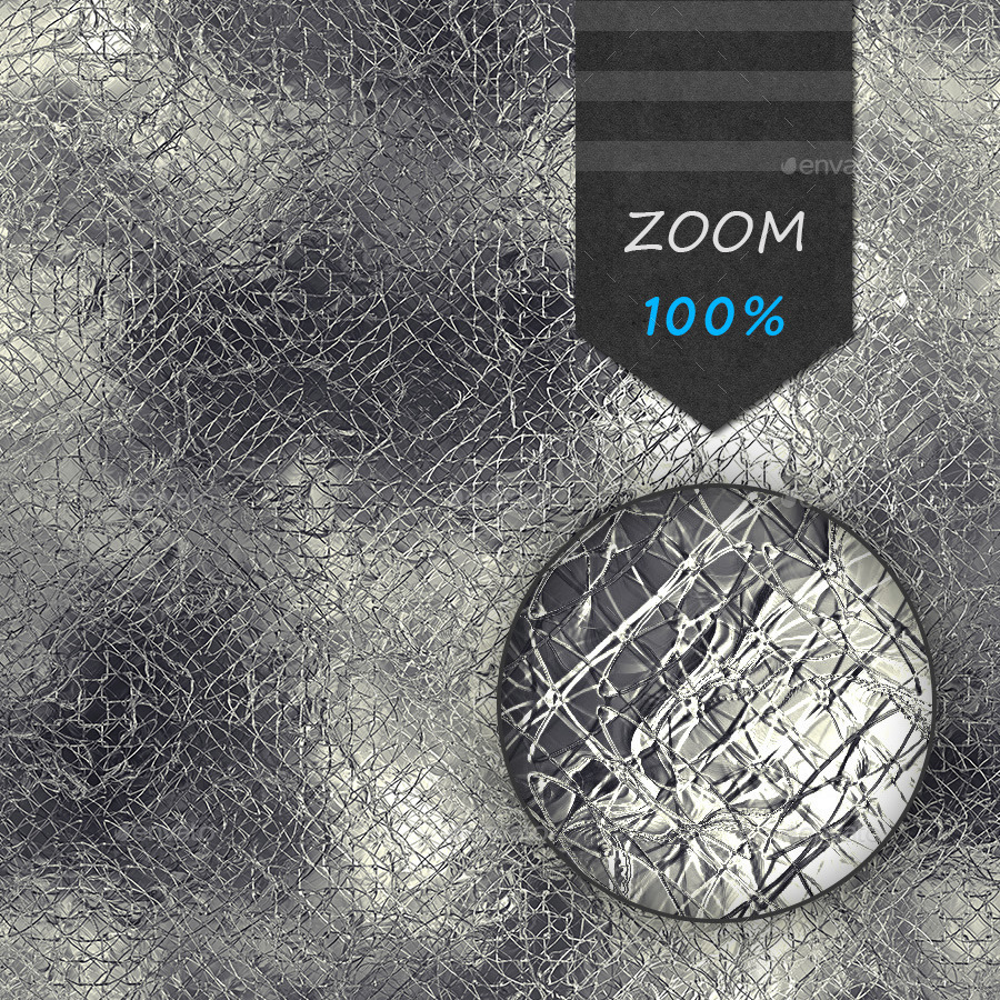 Aluminum Foil Seamless HD Textures Pack v.2, Textures | GraphicRiver