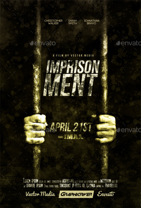Imprisonment - Movie Poster, Print Templates | GraphicRiver