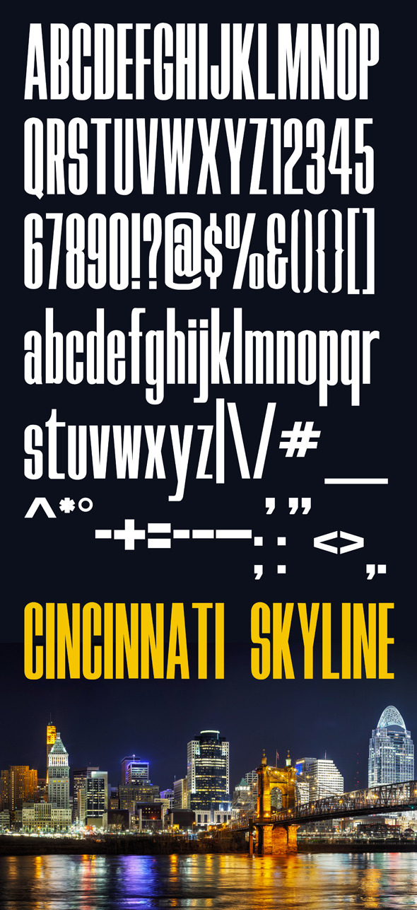 Skyline Typeface, Fonts | GraphicRiver