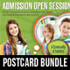 3 in 1 Junior School Promotion Postcard Bundle 01, Print Templates