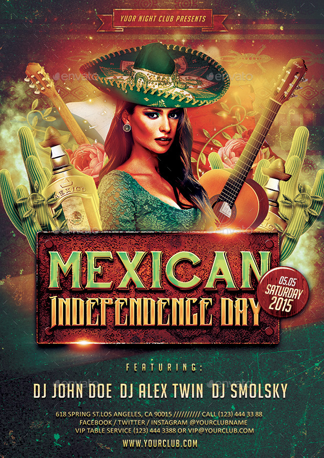 Mexican Party Flyer , Print Templates | GraphicRiver