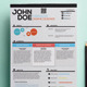 Simple Creative Resume, Print Templates | GraphicRiver