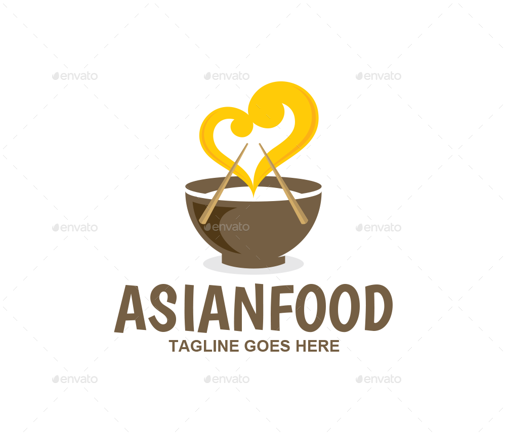 Asian Food, Logo Templates | GraphicRiver