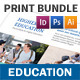 Education Print Bundle, Print Templates | GraphicRiver