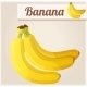 Banana. Detailed Vector Icon, Vectors | GraphicRiver