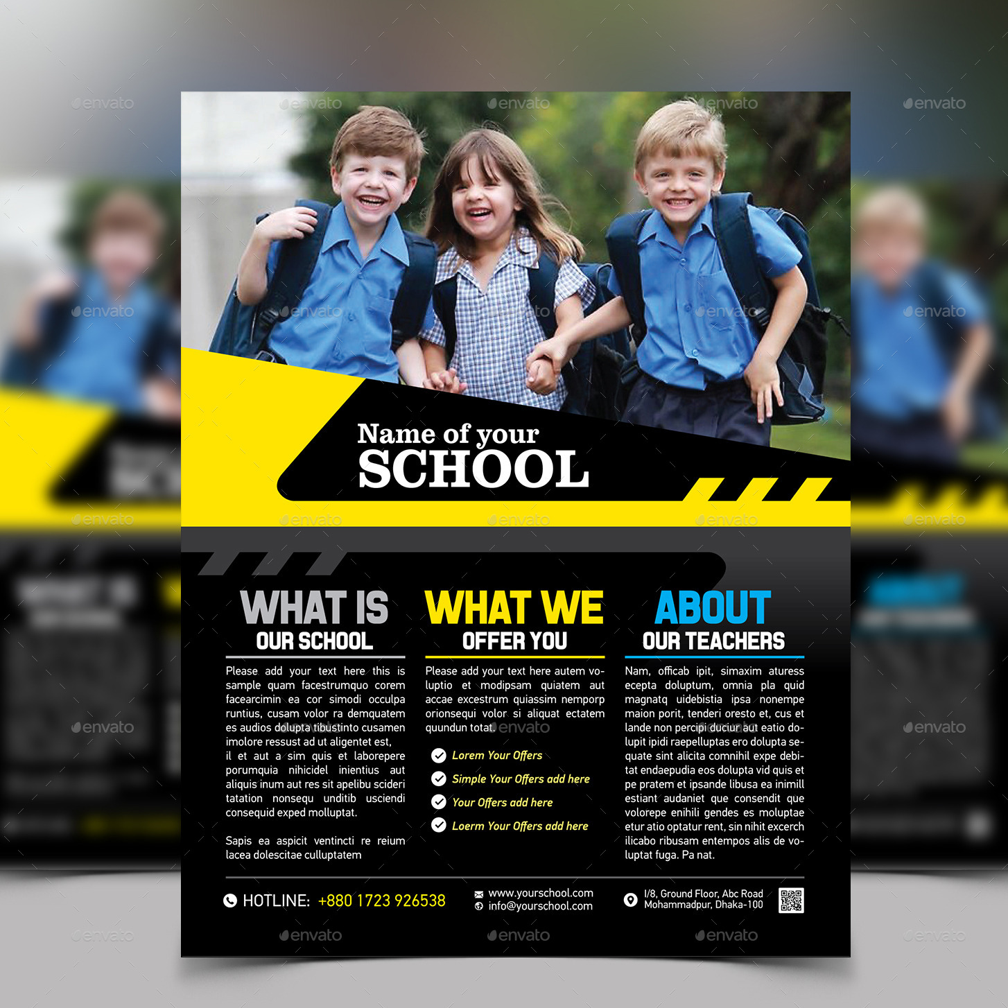School Flyer, Print Templates | GraphicRiver