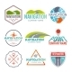 Navigation Label Set, Vectors | GraphicRiver