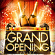 Grand Opening Night Flyer, Print Templates | GraphicRiver