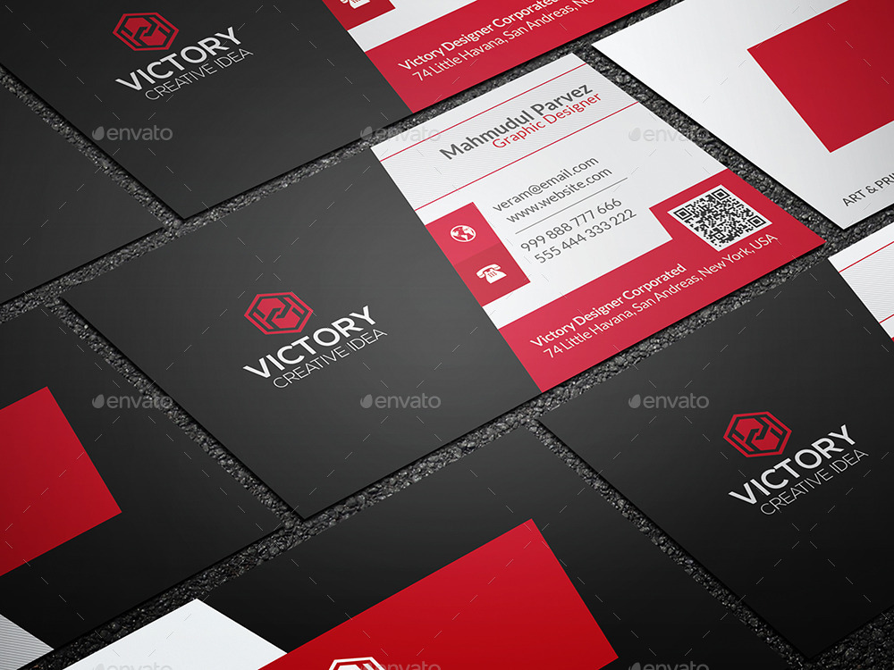 Orabema Corporate Business Card, Print Templates | GraphicRiver