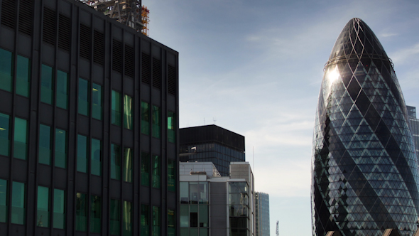 London England Financial Center Business 7, Stock Footage | VideoHive